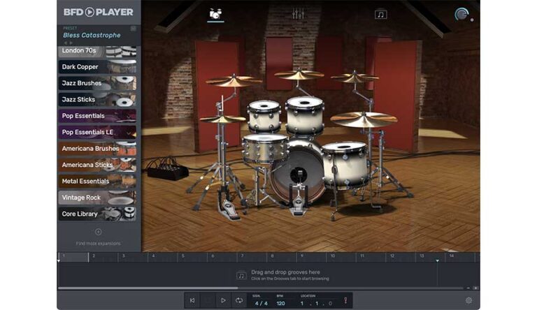 【無料】「BFD Player」高品質ドラム音源「BFD3」の無料版 | DAWHACK