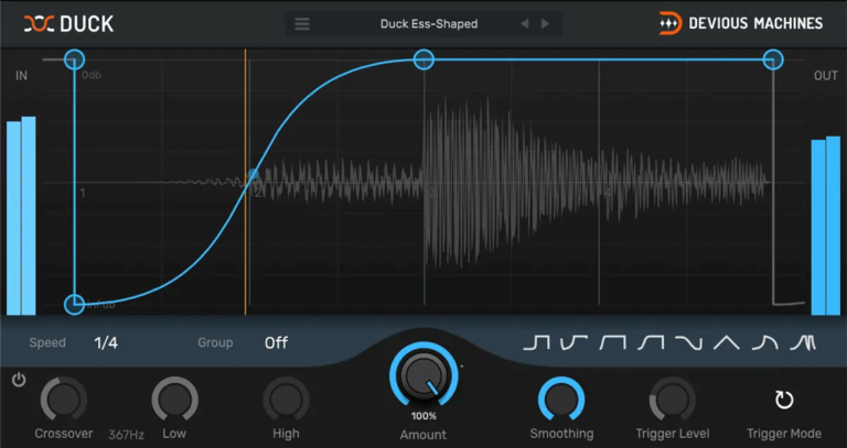 【25%OFF】Devious Machines「Duck」サイドチェイン効果を得られるダッキングプラグイン（ブラックフライデーセール12月6 ...