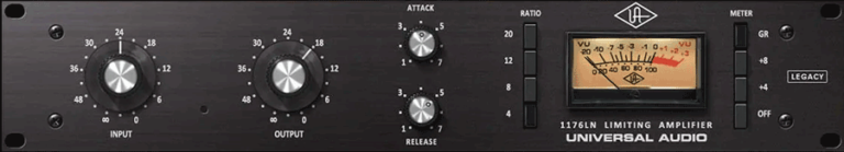 UAD「1176 Classic FET Compressor」Universal Audioの超定番FETコンプレッサーのシンプルバージョン ...