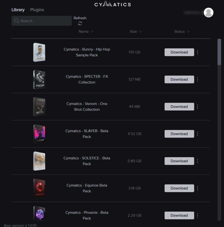 Cymatics「50 Premium Sample Packs」有料製品を含む合計50GB超えのサンプルパック50製品 | DAWHACK