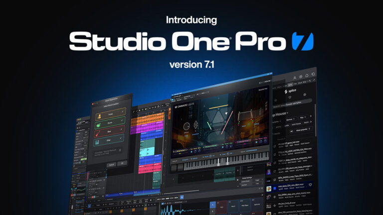 【30%OFF】「Studio One Pro 7」多くの機能が追加されたPresonusのDAW最新バージョン（セール期間7月1日15時まで ...