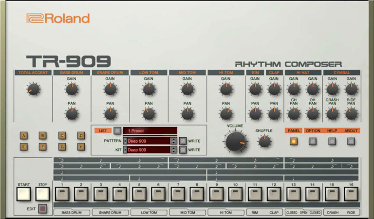 【67%OFF】Roland「TR-909」1983年に発売されたドラムマシンの名機TR-909を再現したプラグイン（セール期間10月10日 ...